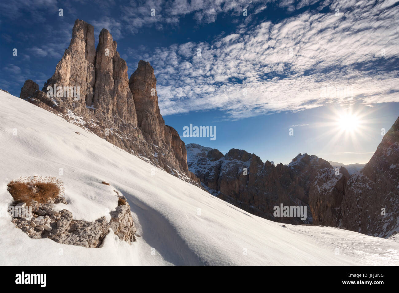Vajolet towers of rosengarten group hi-res stock photography and images ...