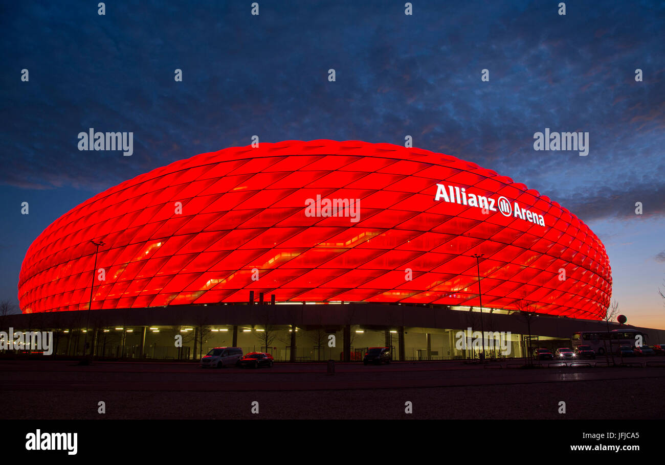 Bayern munich stadium hi-res stock photography and images - Alamy