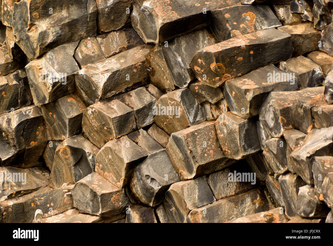 Hexagonal rock hi-res stock photography and images - Alamy