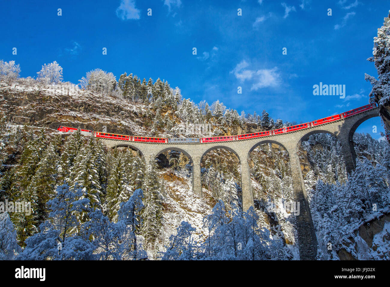 Albula bernina express railway hi-res stock photography and images - Alamy