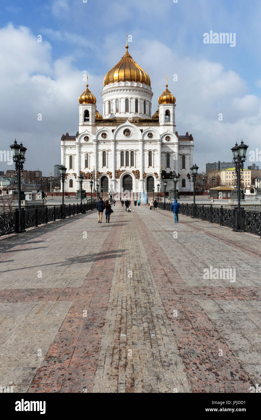 Russia, Moscow, Cathedral of Christ the Saviour Stock Photo - Alamy