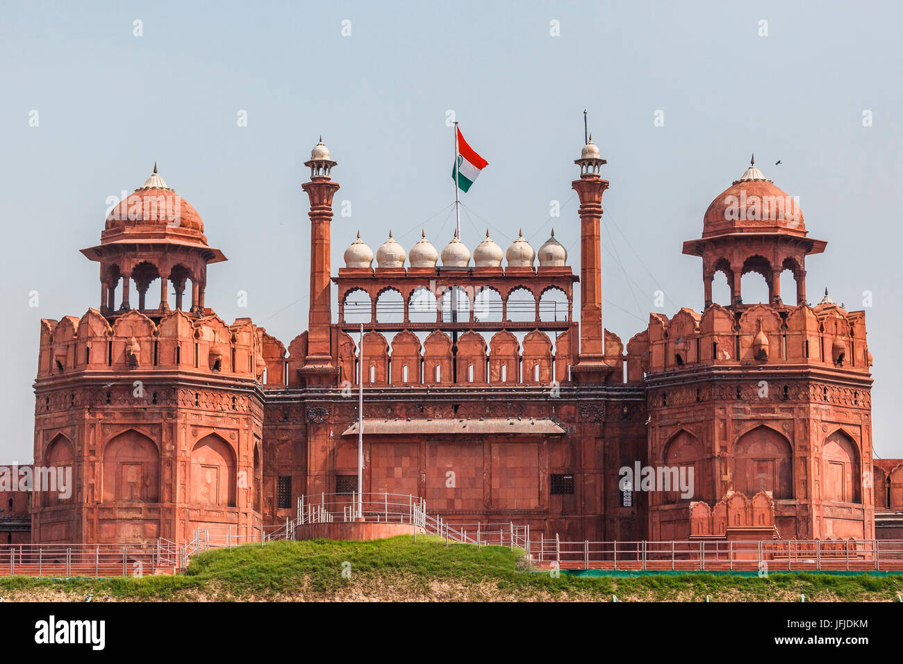 India, Delhi, Red Castle Stock Photo - Alamy