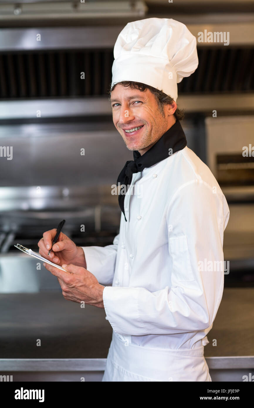 Male chef in kitchen hi-res stock photography and images - Alamy