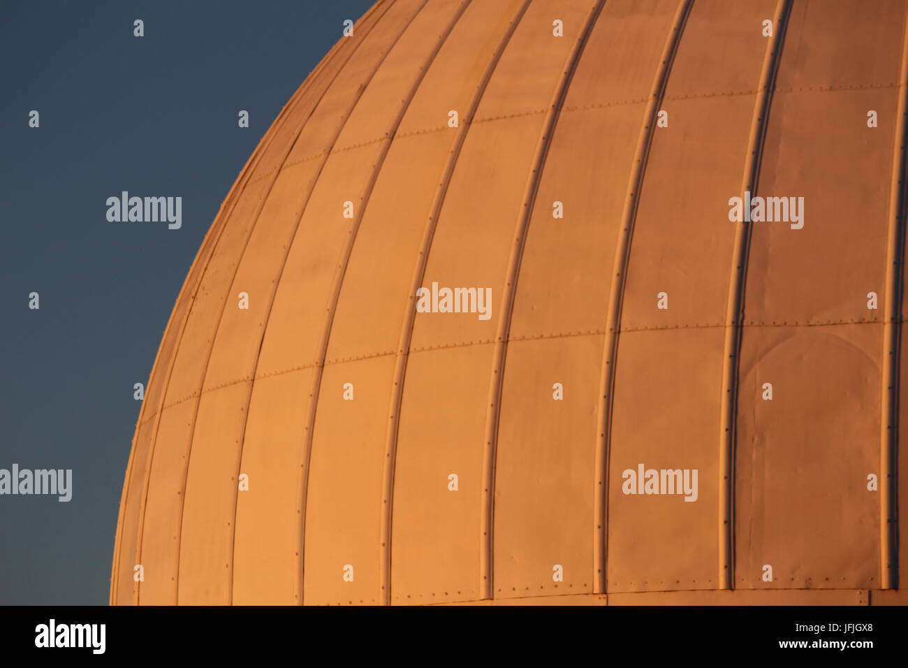 Mount Stromlo Observatory at sunset, Canberra, Australia Stock Photo ...