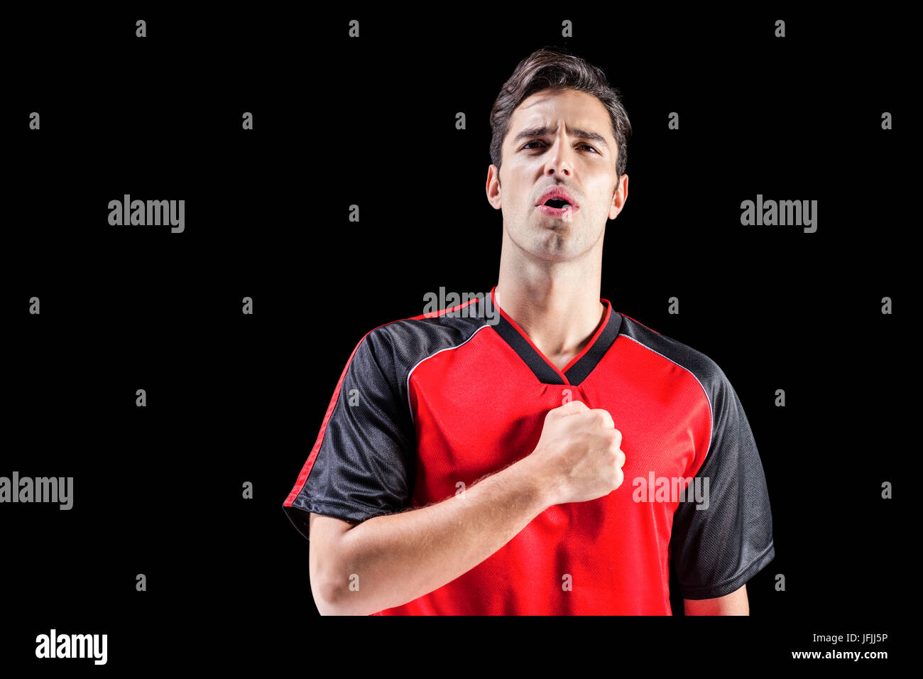 Listening national anthem hi-res stock photography and images - Alamy