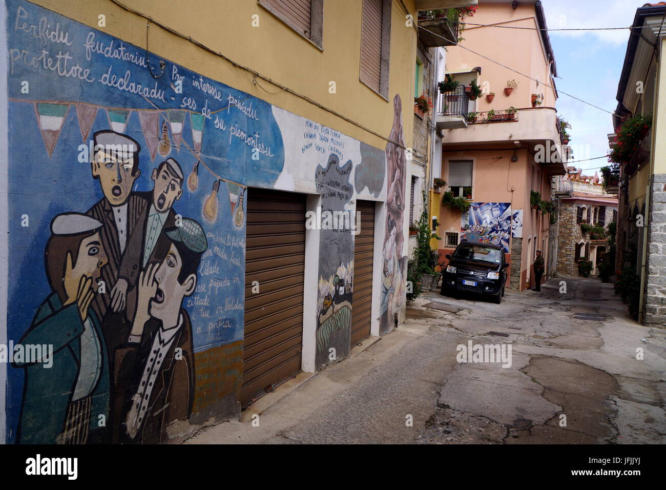 Orgosolo murals hi-res stock photography and images - Alamy
