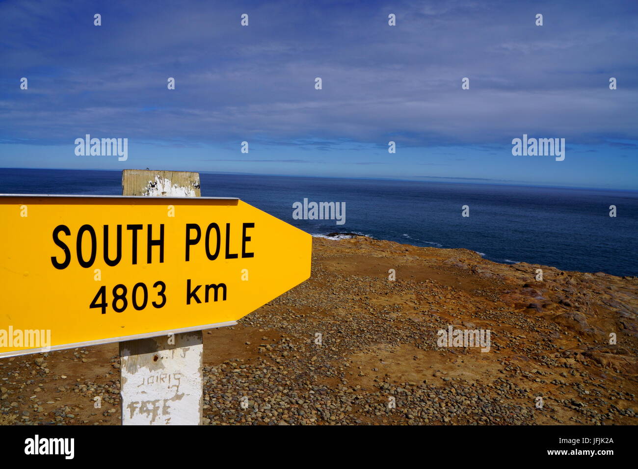 Most southern point of New Zealand Mainland Stock Photo - Alamy