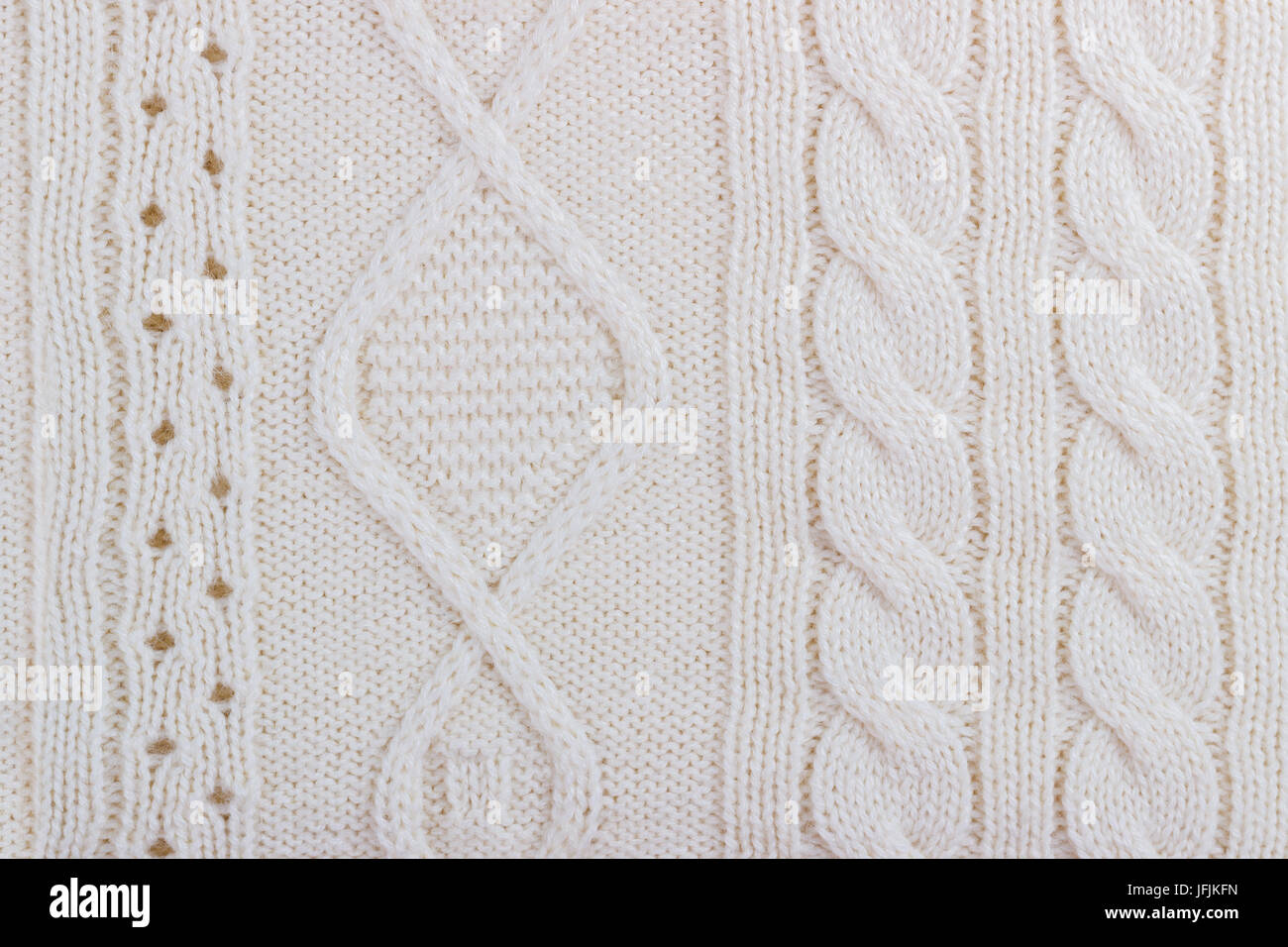Texture of knitted woolen fabric Stock Photo - Alamy