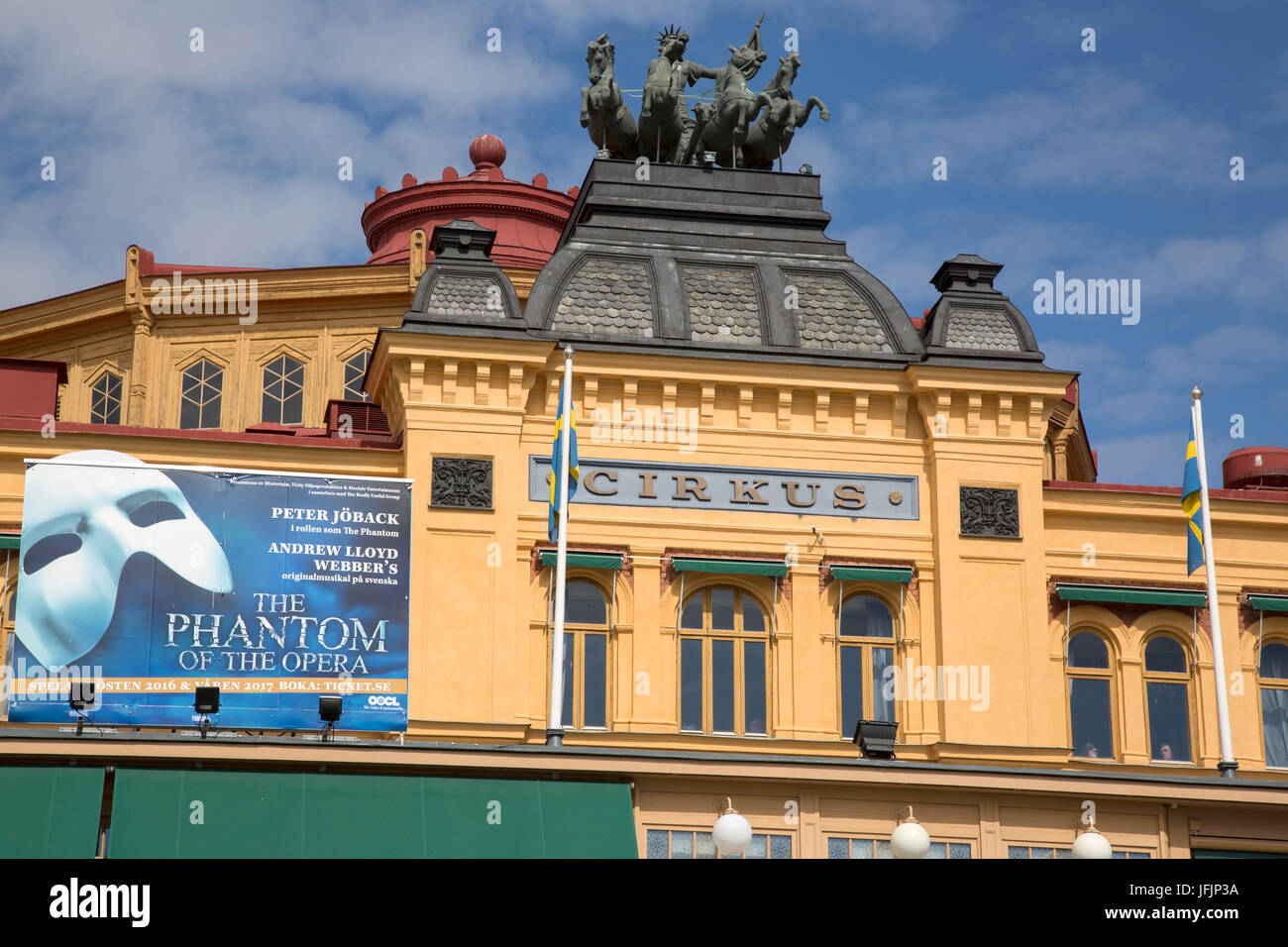 Cirkus - Circus; Djurgarden Island Park; Stockholm; Sweden Stock Photo ...