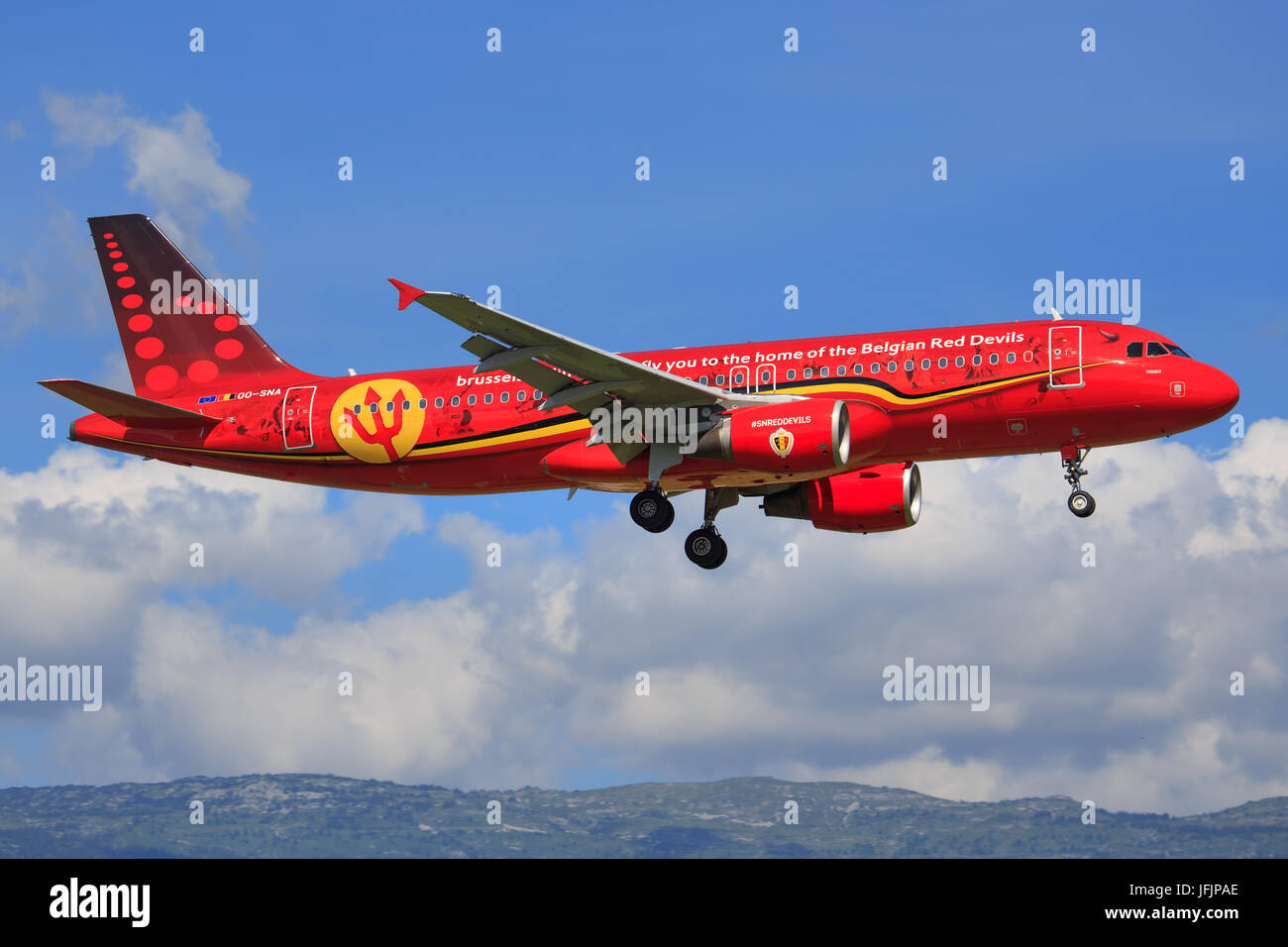 Belgian Red Devils Plane High Resolution Stock Photography and Images ...