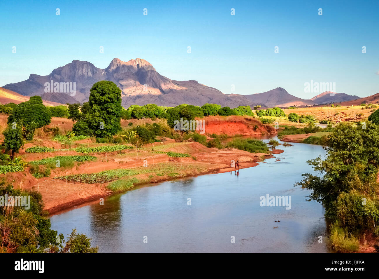 Landscape of Madagascar Stock Photo - Alamy