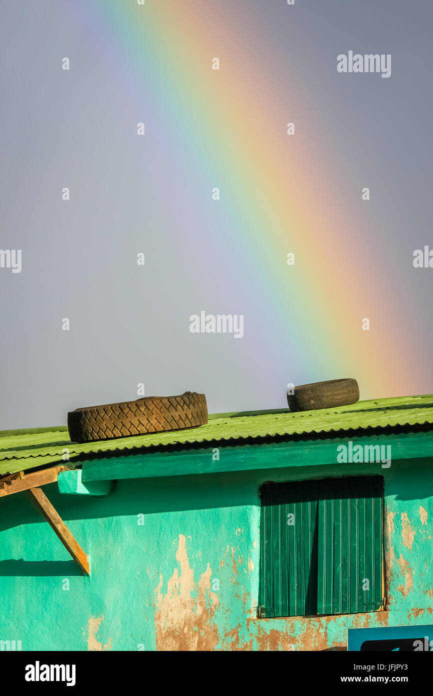 Rainbow roof hi-res stock photography and images - Alamy