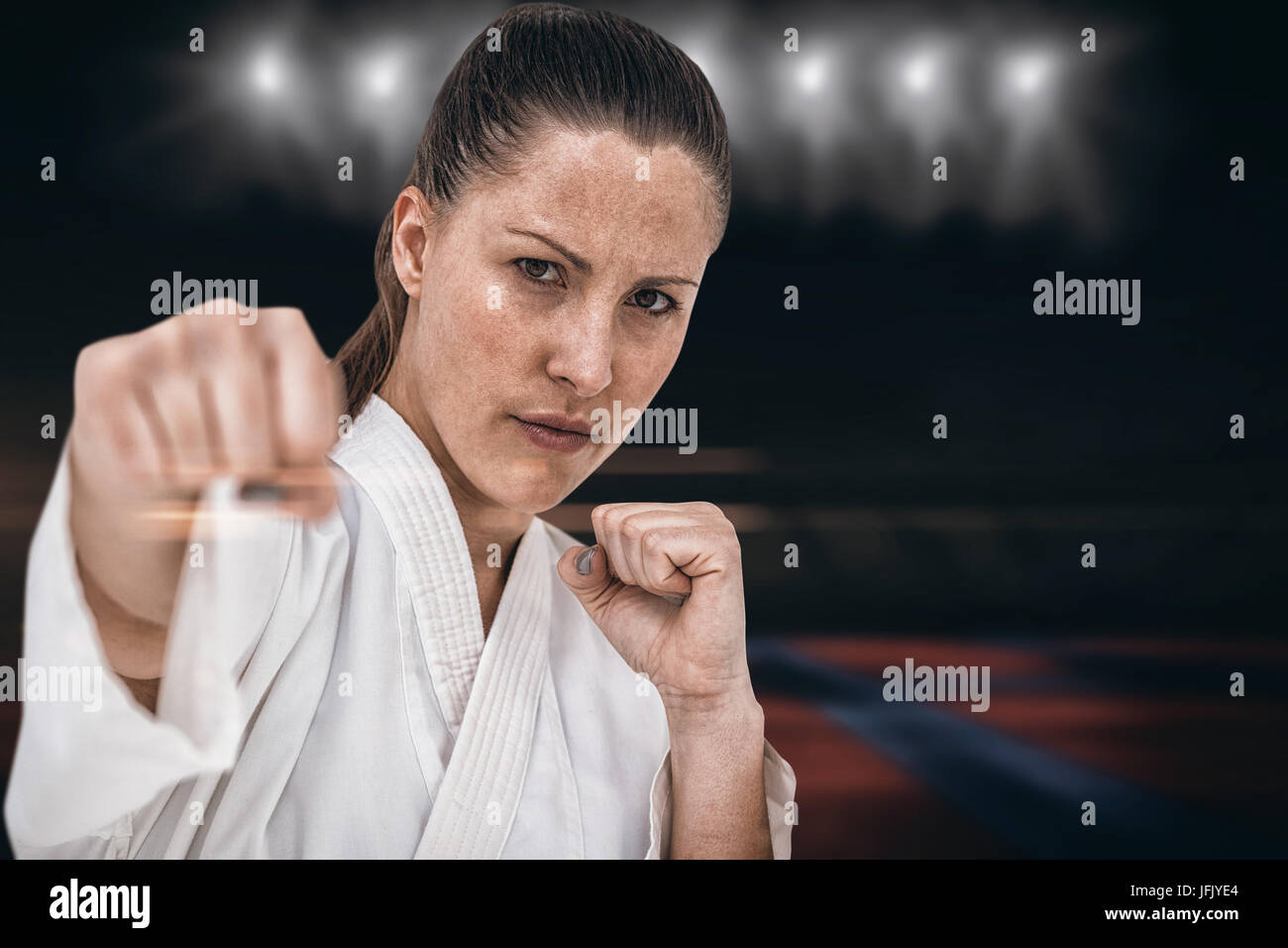 Blue demon fighter hi-res stock photography and images - Alamy