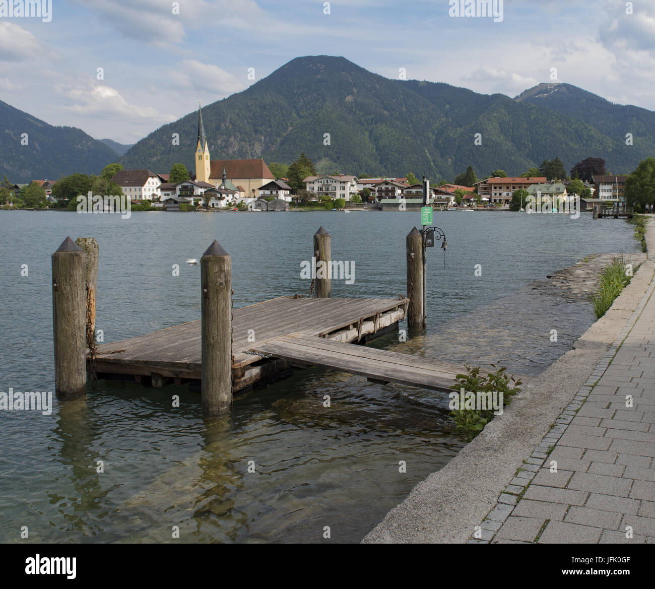 Pier on lake tegernsee hi-res stock photography and images - Alamy