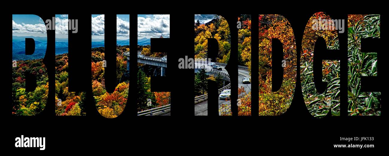 Blue ridge parkway art hi-res stock photography and images - Alamy