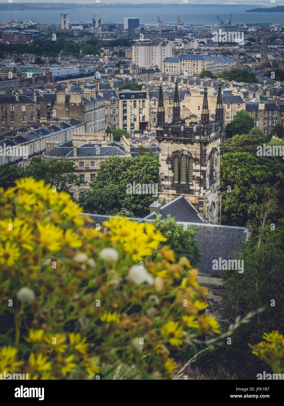Aerial view of leith hi-res stock photography and images - Alamy