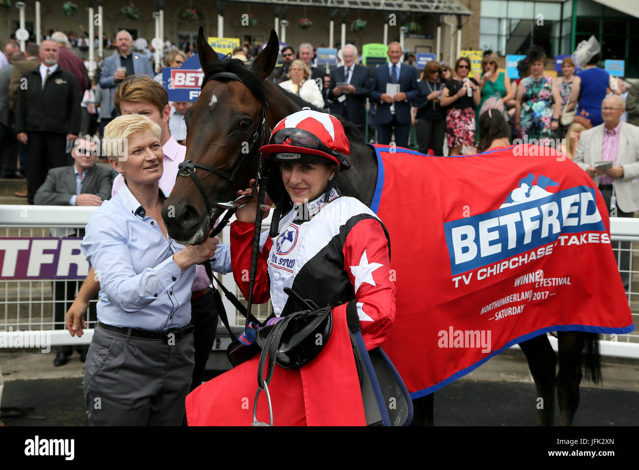 Josephine Gordon on Koropick wins the Betfred TV Chipchase Stakes ...
