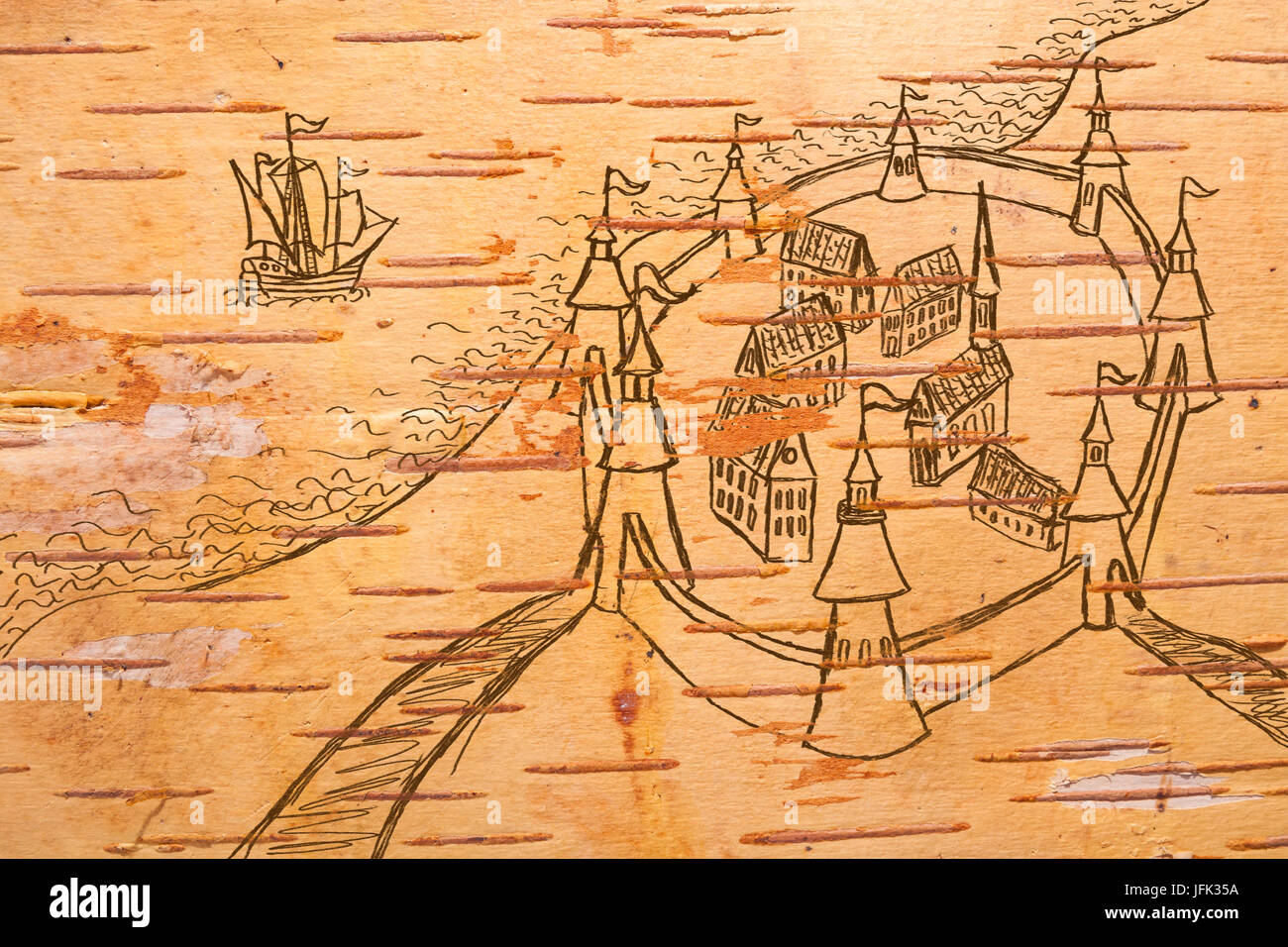 Ancient city map hi-res stock photography and images - Alamy