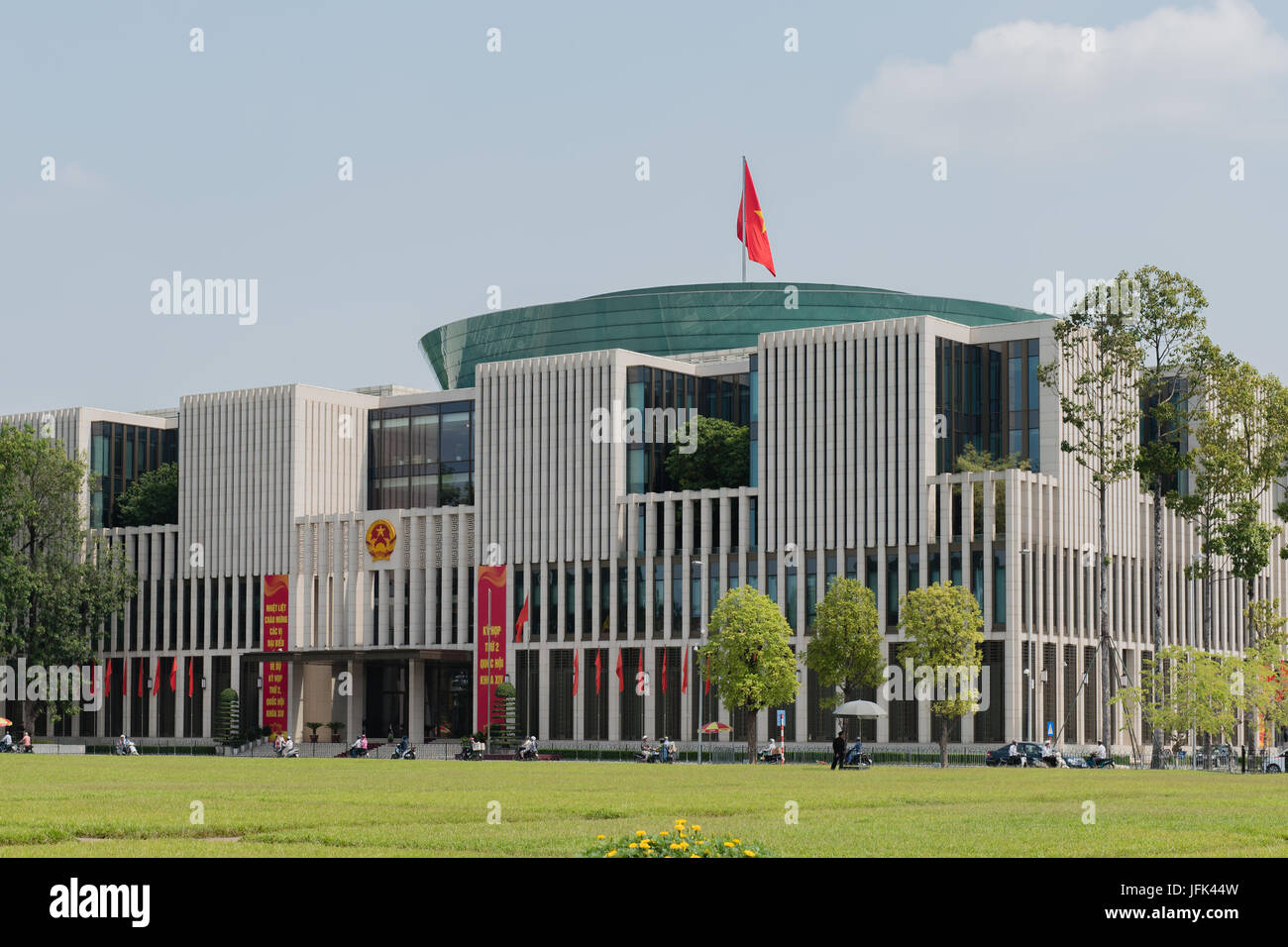 Look at the today's government building in Hanoi, Vietnam Stock Photo ...