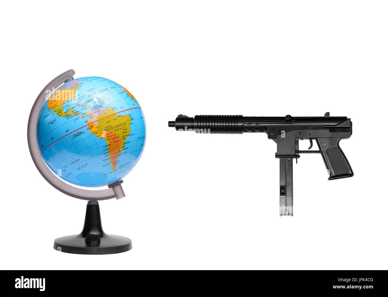 Earth gun hi-res stock photography and images - Alamy