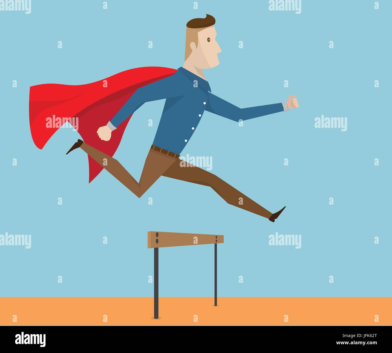 Jumping obstacles Stock Vector Images - Alamy