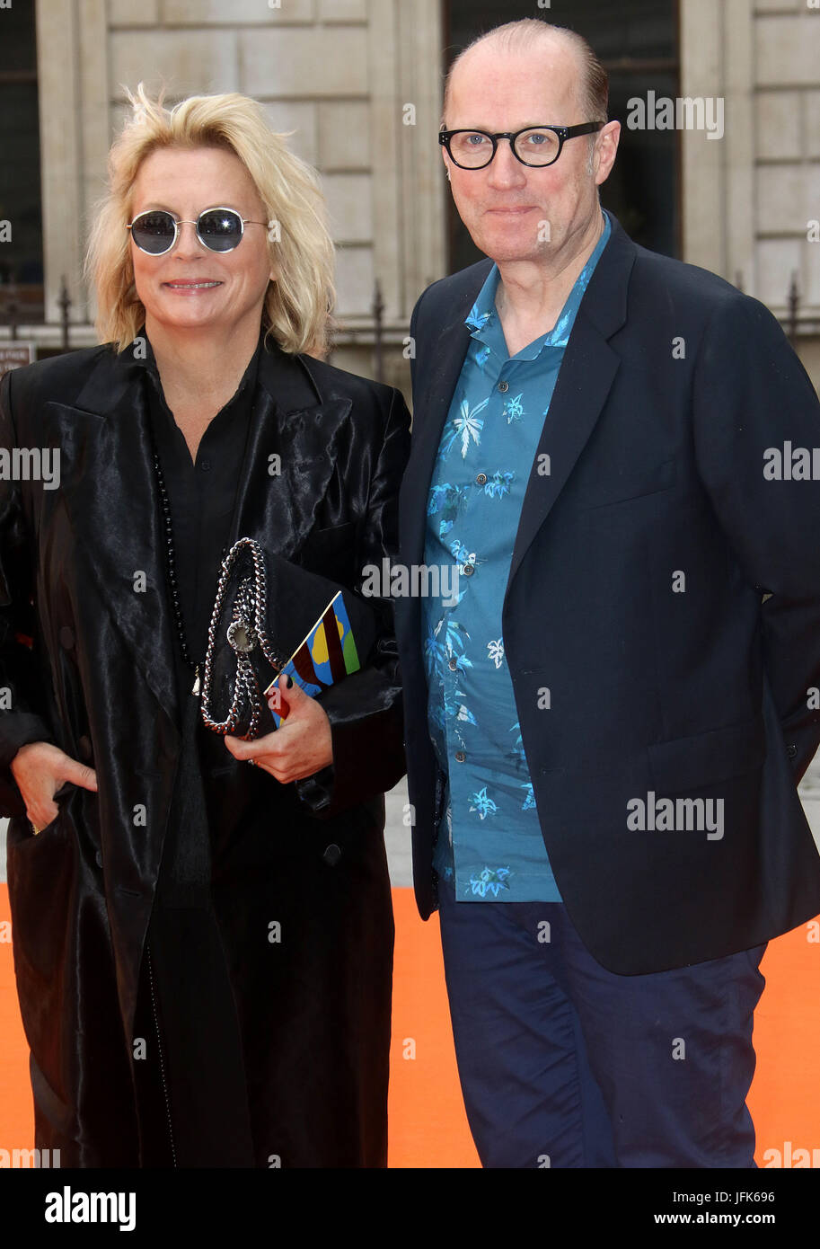 Jun 07, 2017 - Jennifer Saunders and Ade Edmondson attending Royal ...