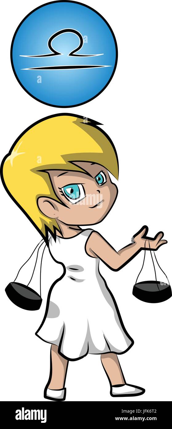 Libra cartoon vector Stock Vector Image & Art - Alamy