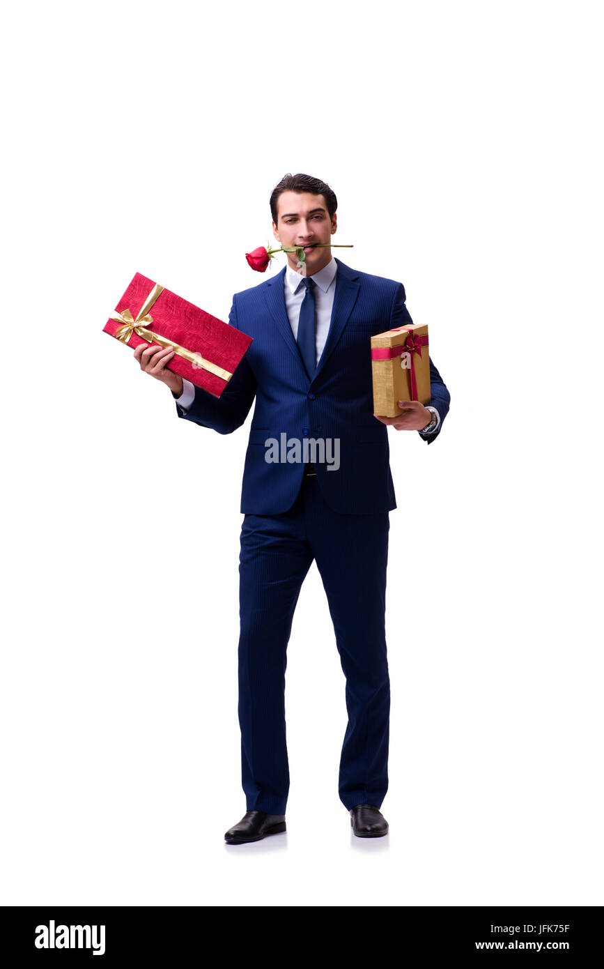 Romantic concept with man making marriage proposal Stock Photo - Alamy