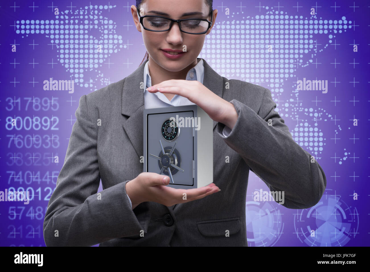 Security carry heavy box hi-res stock photography and images - Alamy