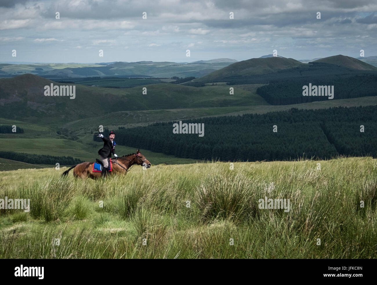 Jedburgh, Scotland, UK. 01st July, 2017. Jed Callant's Festival ...