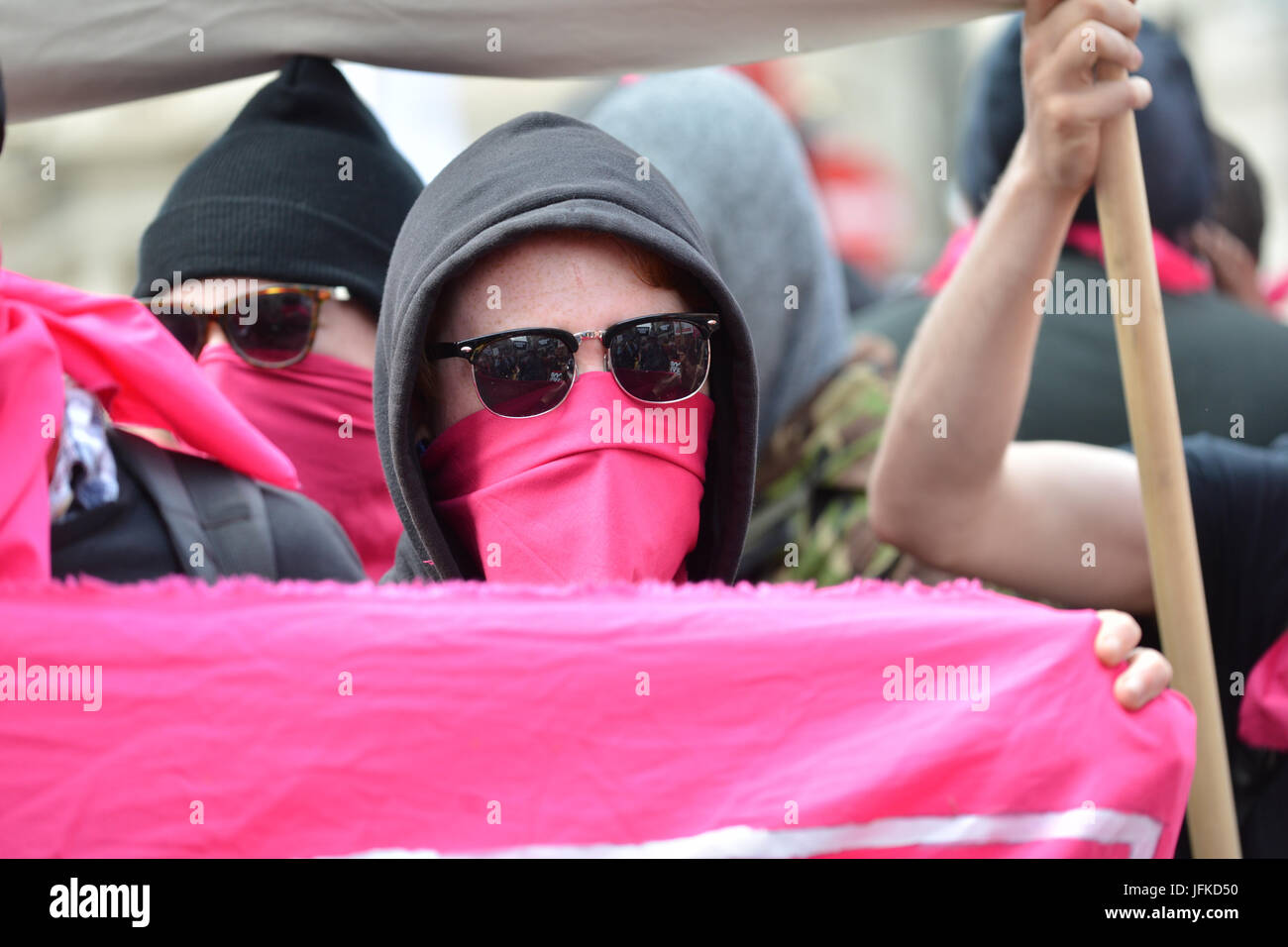 London, UK. 1st July 2017. The Not One More Day, Tories out national ...