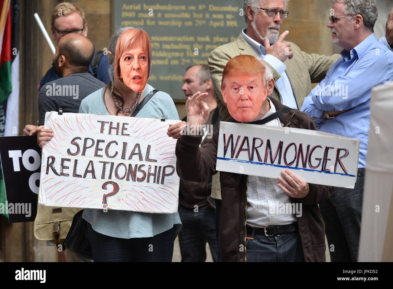 London, UK. 1st July 2017. The Not One More Day, Tories out national ...