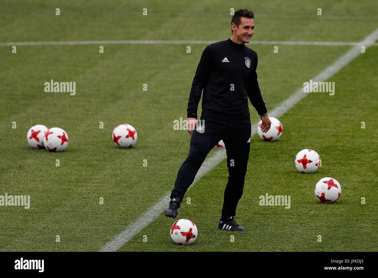 SÃO PETERSBURGO, MO - 01.07.2017: GERMAN TRAINING IN ST. PETERSBURG ...