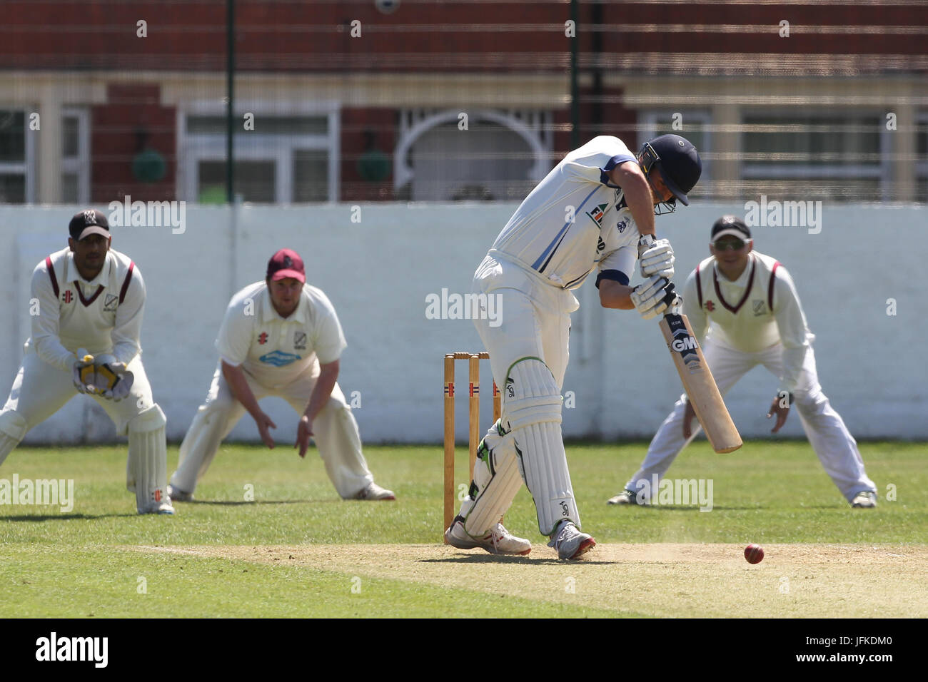 Wirral, UK. 1st July, 2017. New Brighton cc v Bootle cc during the ...
