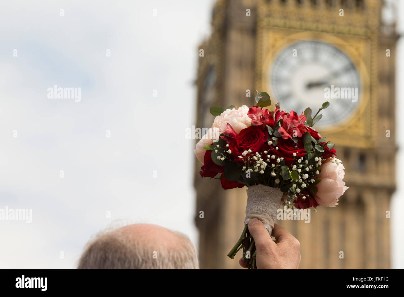 London, UK. 01st July, 2017. Thousands of people on the Not One More ...