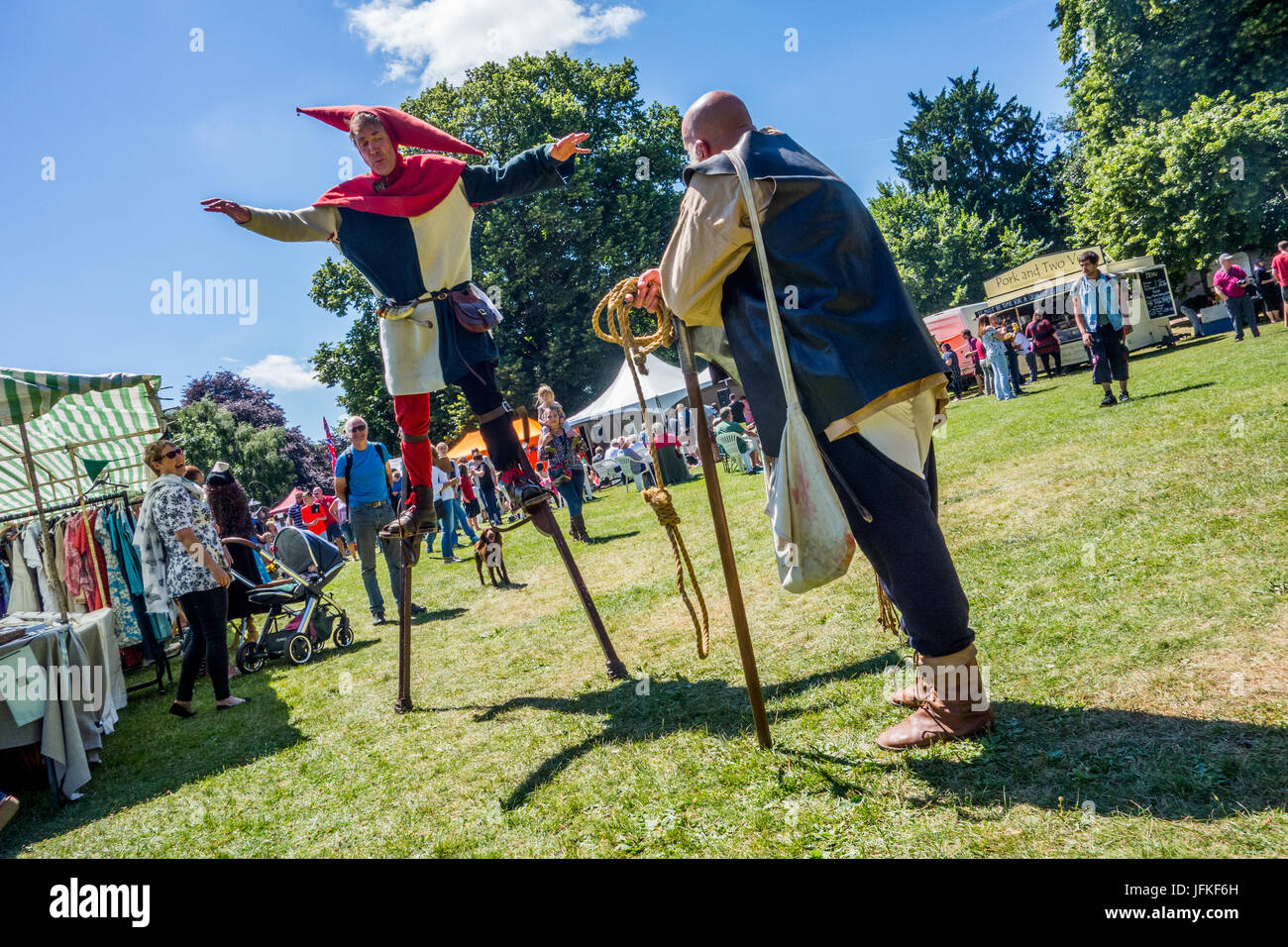 Medieval jester castle hi-res stock photography and images - Alamy