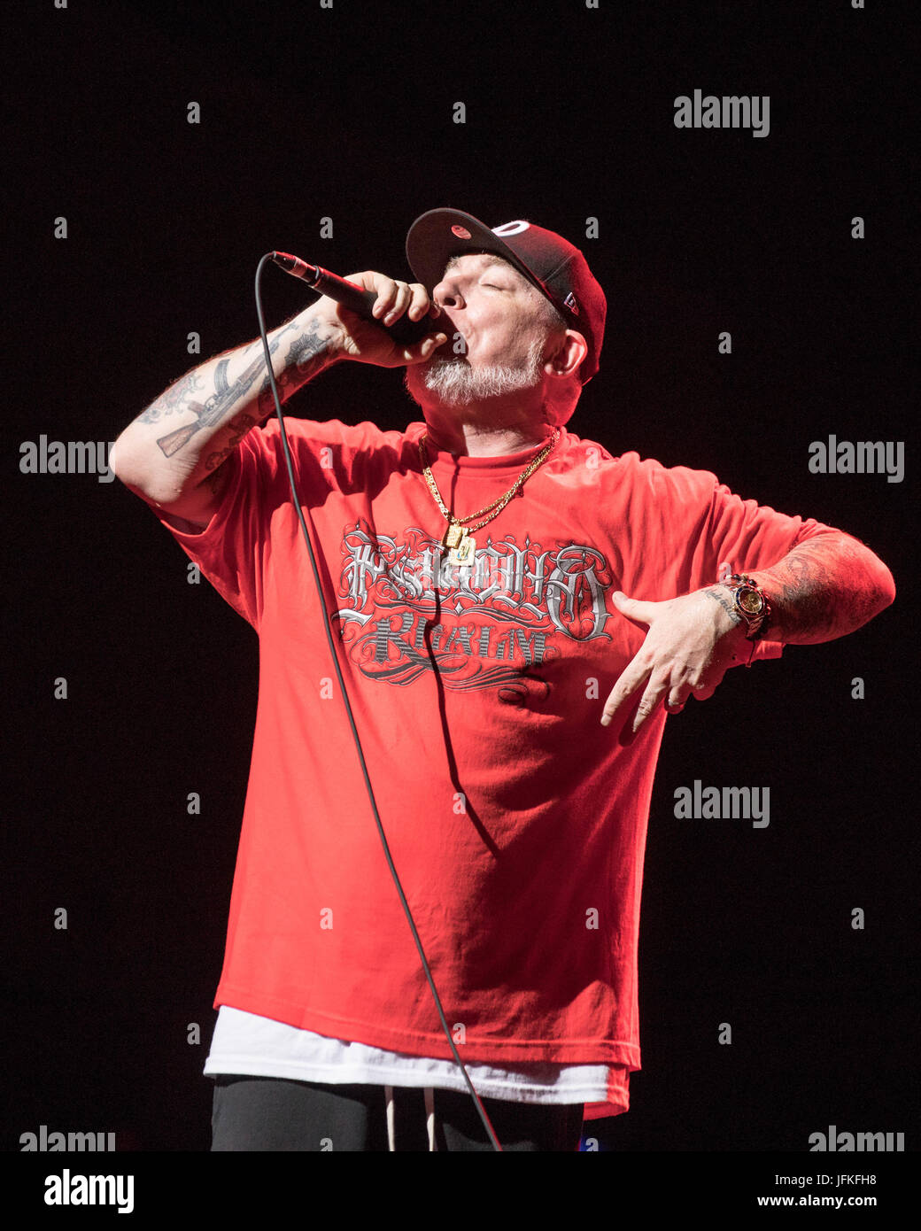 Milwaukee, Wisconsin, USA. 30th June, 2017. EVERLAST (ERIK SCHRODY) of ...