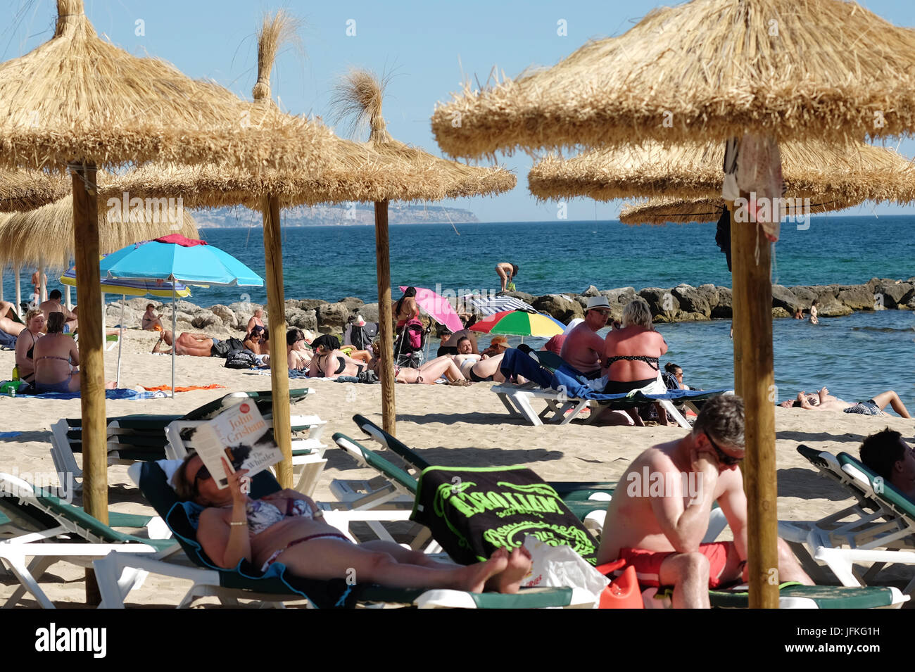 Beach portixol palma mallorca hi-res stock photography and images - Alamy