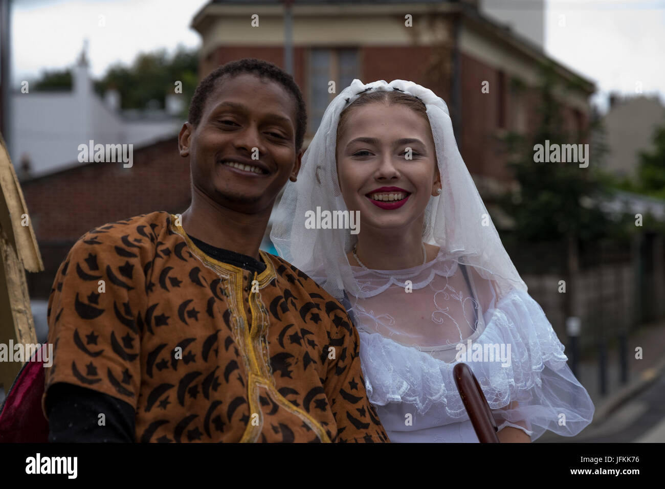 Les Lilas, France. 01st July, 2017. French Parade "La Grande Parade ...