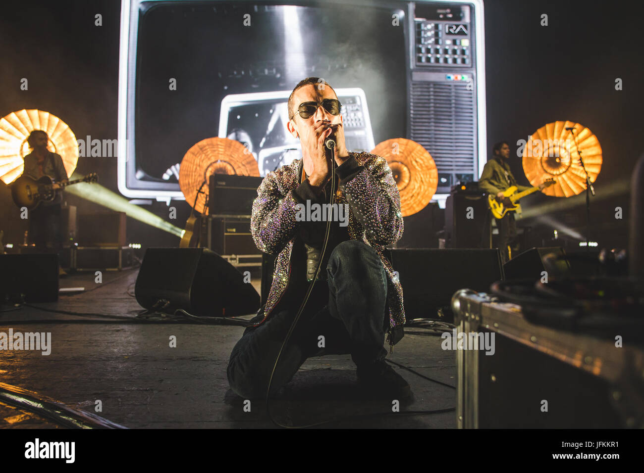 Brixton, London, UK. 1st July, 2017. British singer/songwriter, Richard ...