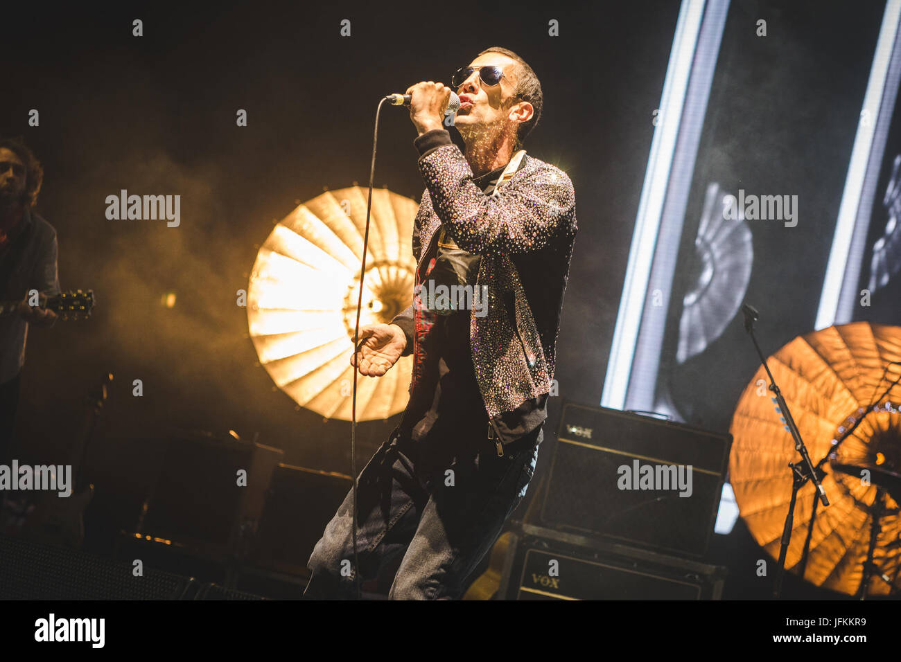 Brixton, London, UK. 1st July, 2017. British singer/songwriter, Richard ...