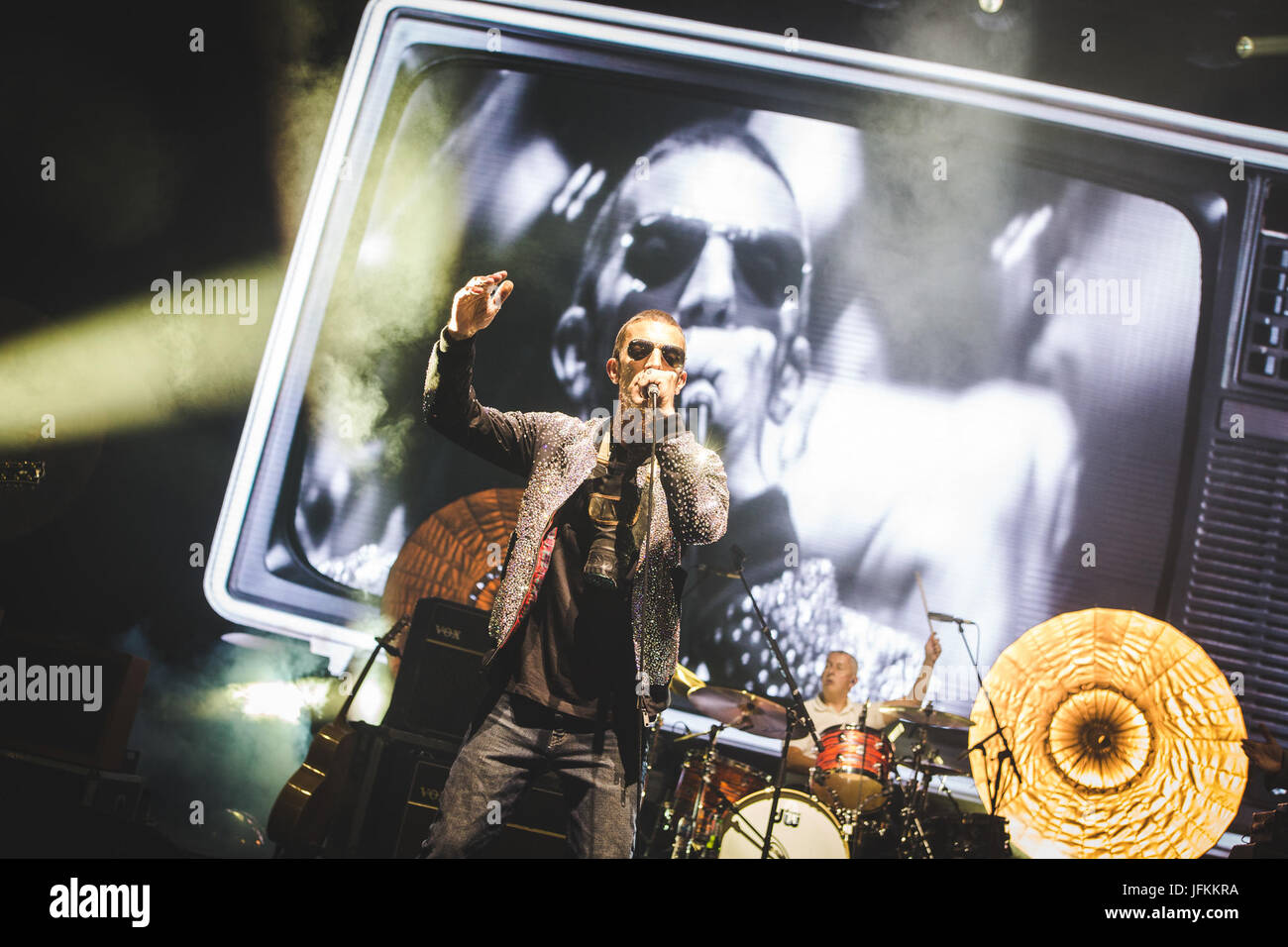 Brixton, London, UK. 1st July, 2017. British singer/songwriter, Richard ...