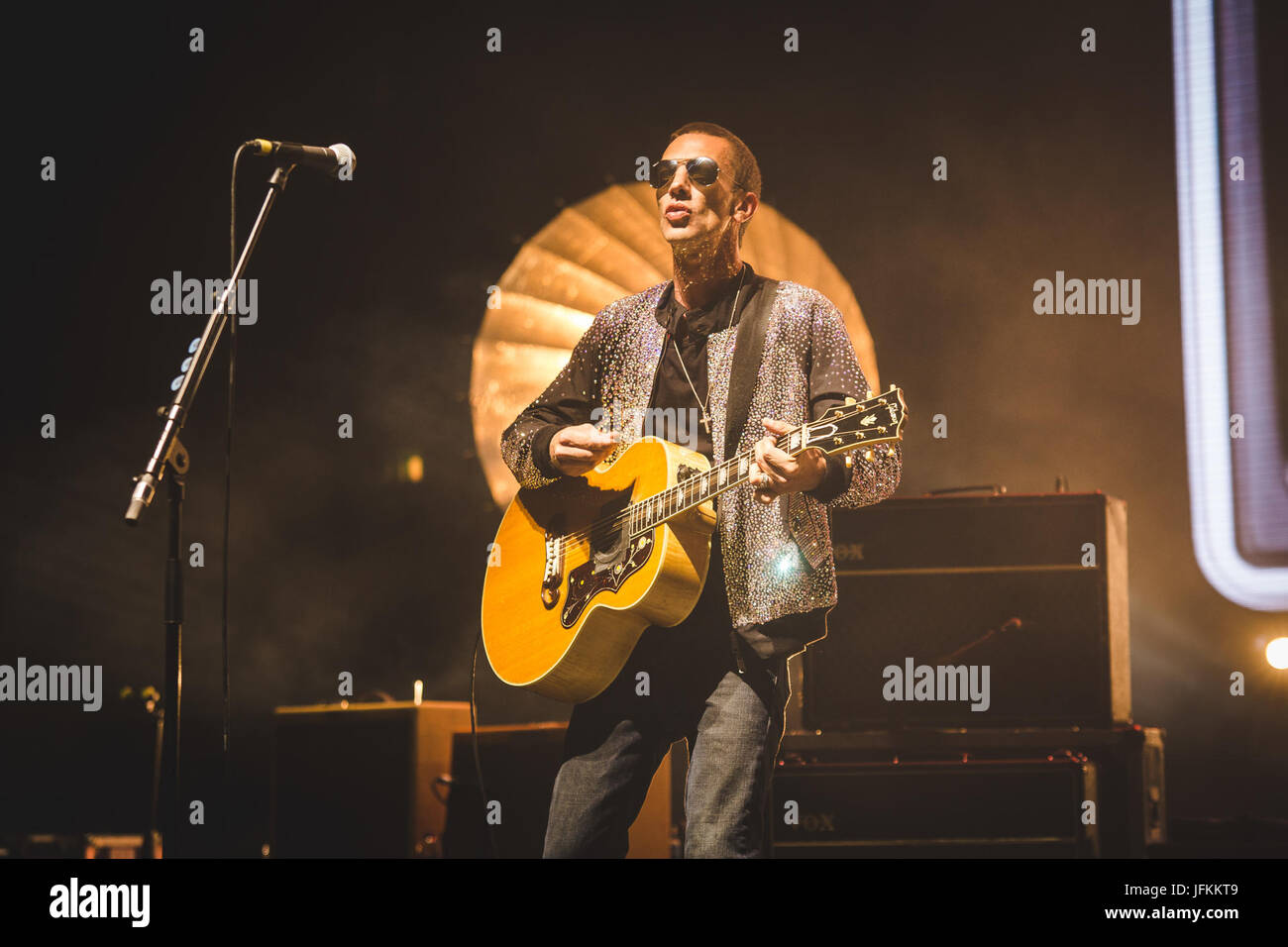 Brixton, London, UK. 1st July, 2017. British singer/songwriter, Richard ...