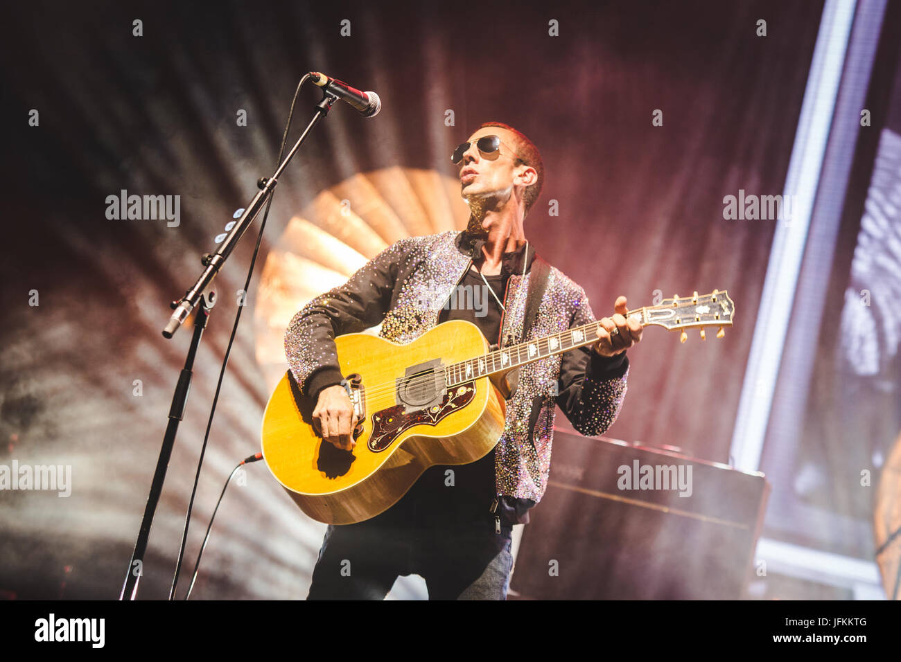 Brixton, London, UK. 1st July, 2017. British singer/songwriter, Richard ...
