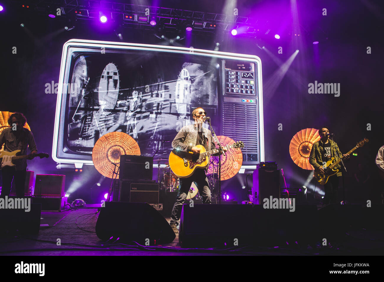 Brixton, London, UK. 1st July, 2017. British singer/songwriter, Richard ...