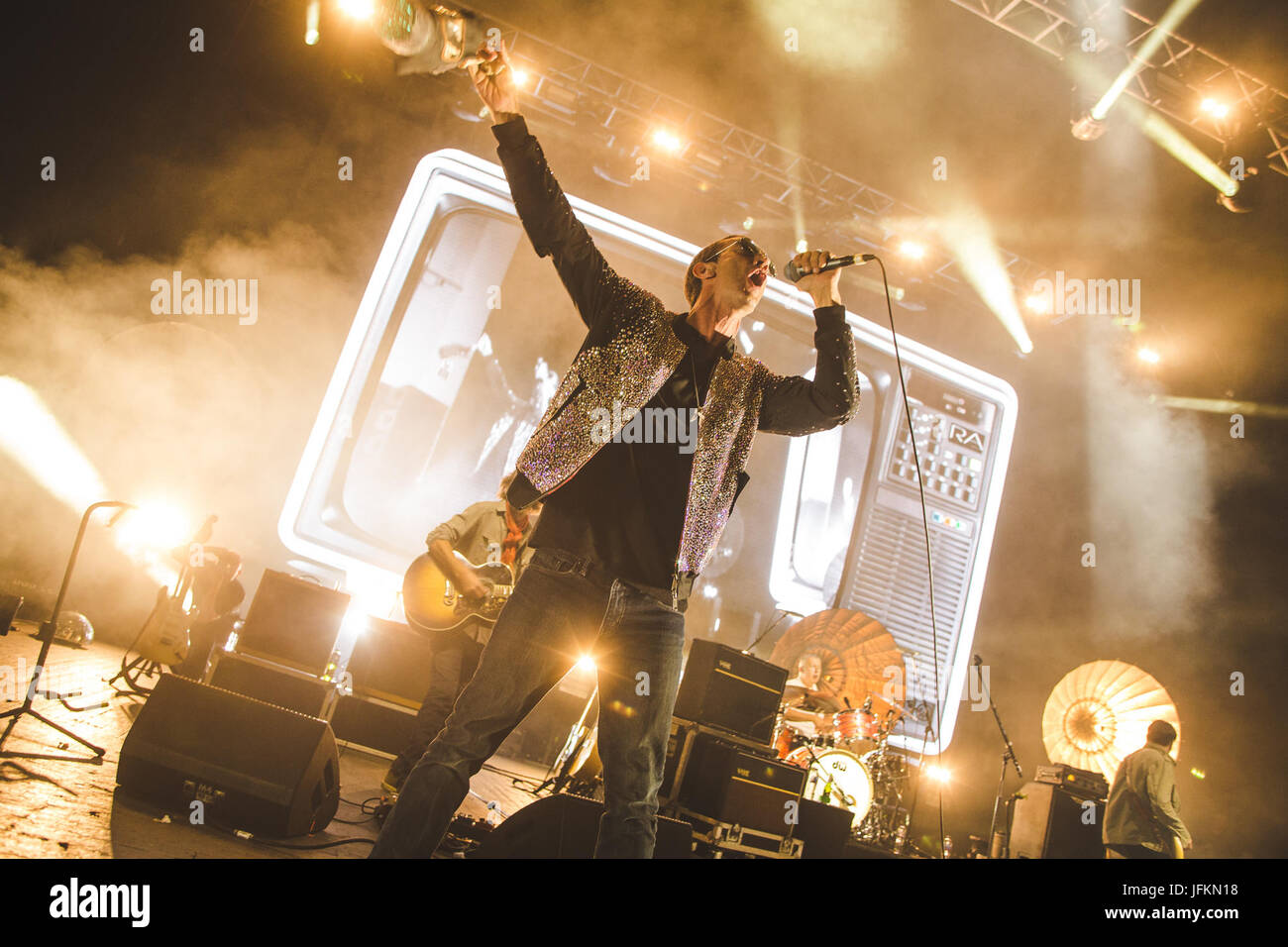 London, UK. 1st July, 2017. British singer-songwriter RICHARD ASHCROFT ...