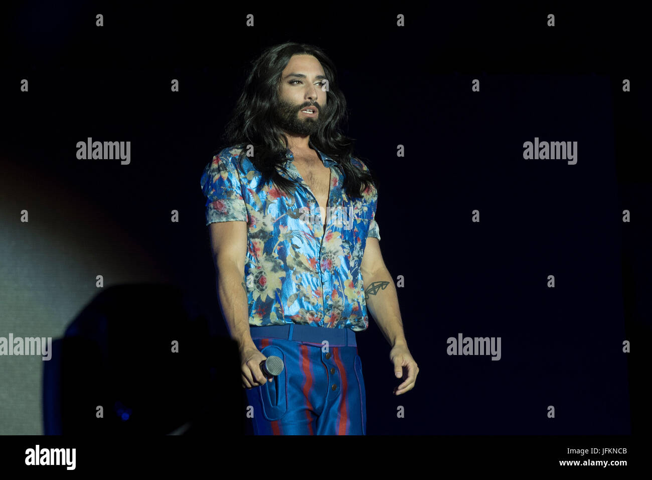 Conchita wurst worldpride madrid hi-res stock photography and images ...