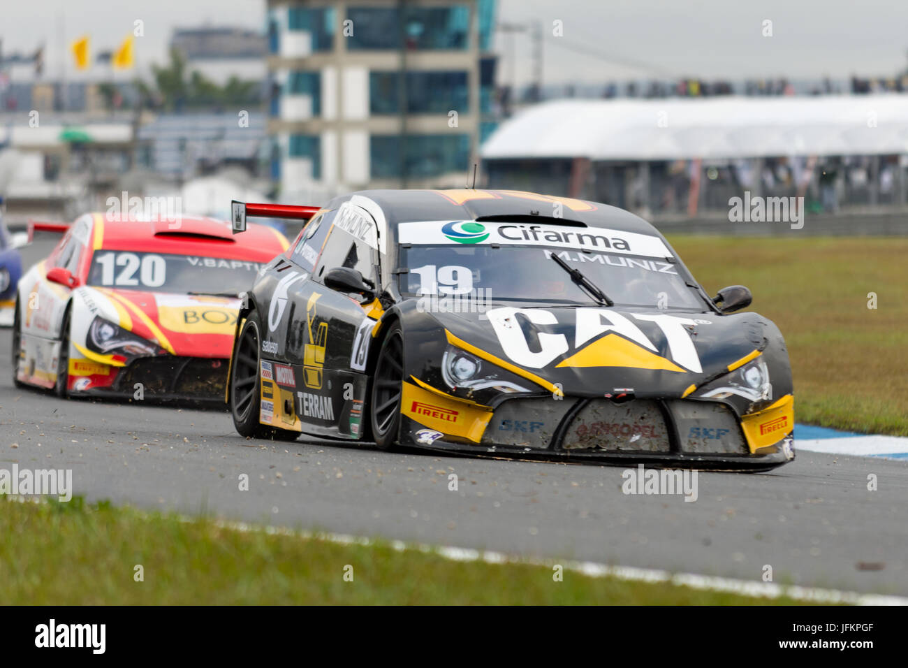 Curitiba, Brazil. 02nd July, 2017. Mateus Muniz, pilot of the Brazilian ...