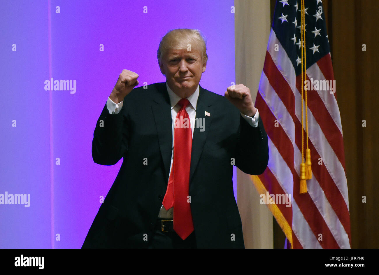 Donald j trump john f kennedy center hi-res stock photography and ...