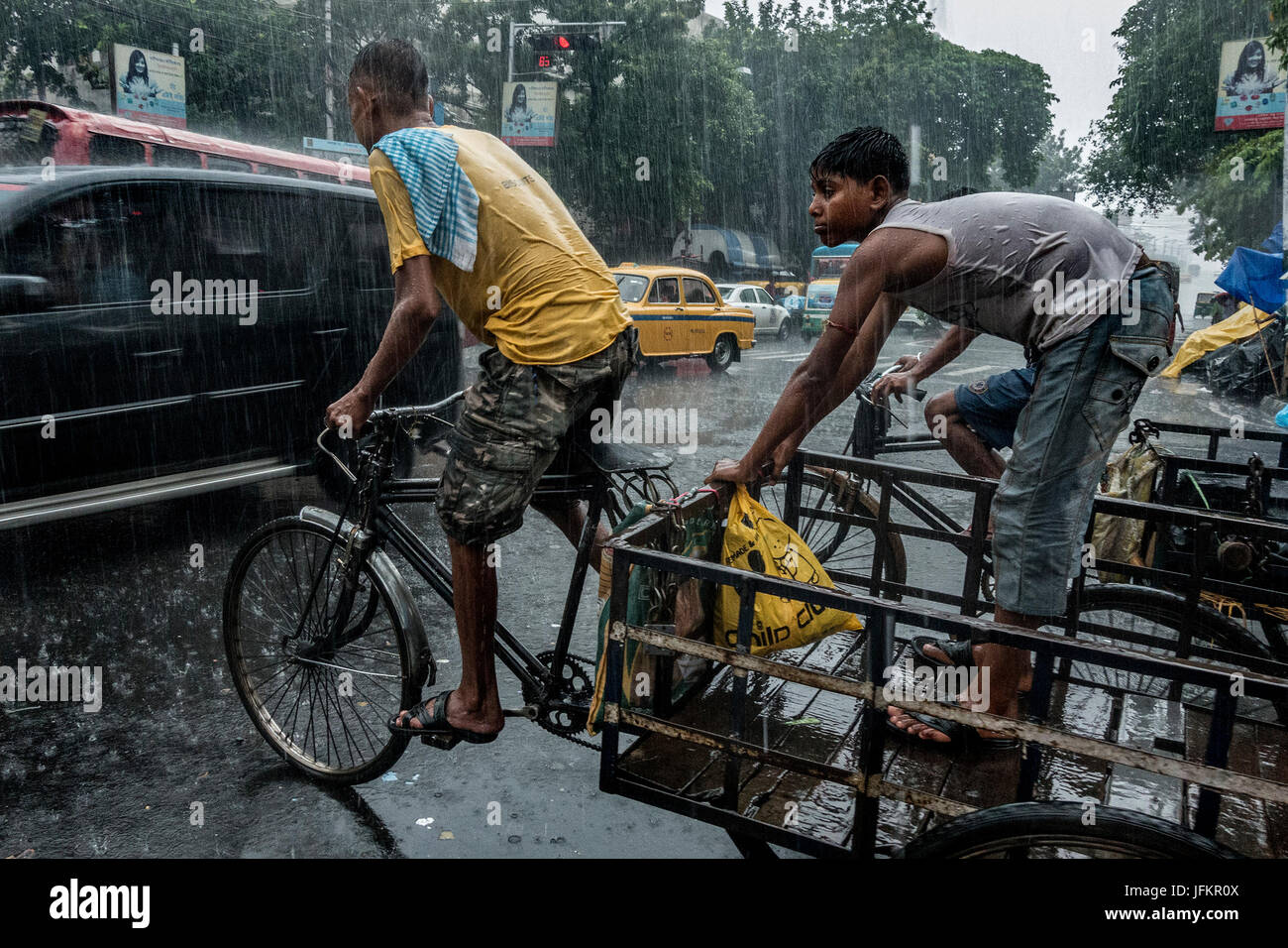 Rickshaw van hi-res stock photography and images - Alamy